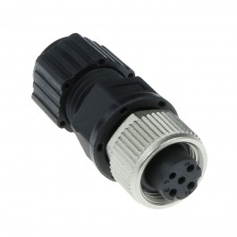 Amphenol M12D-04BFFA-SL8001 M SERIES 4 polig connector female M12 D ...